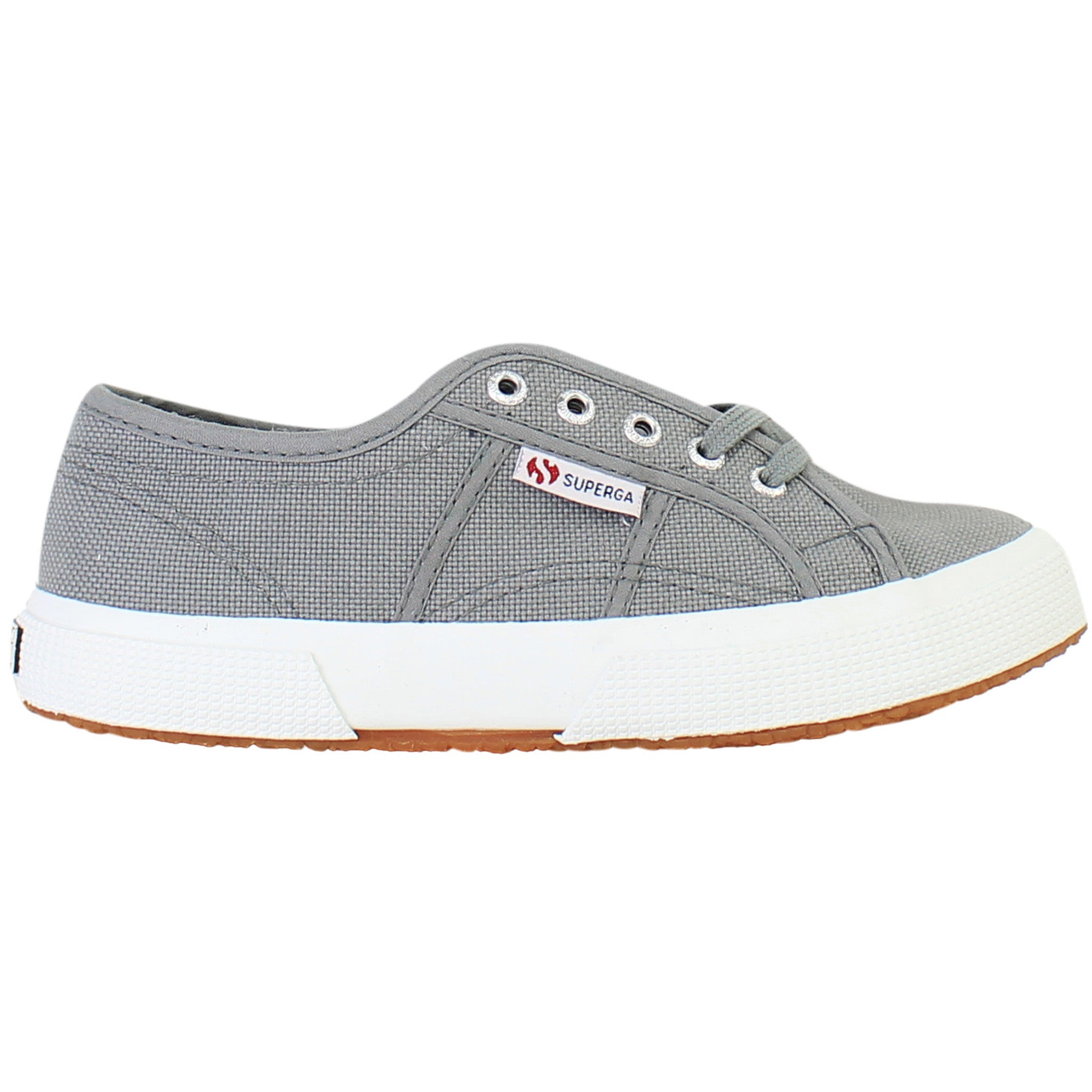 Superga Jcot Classic Kids Grey Plimsolls – Sport It First