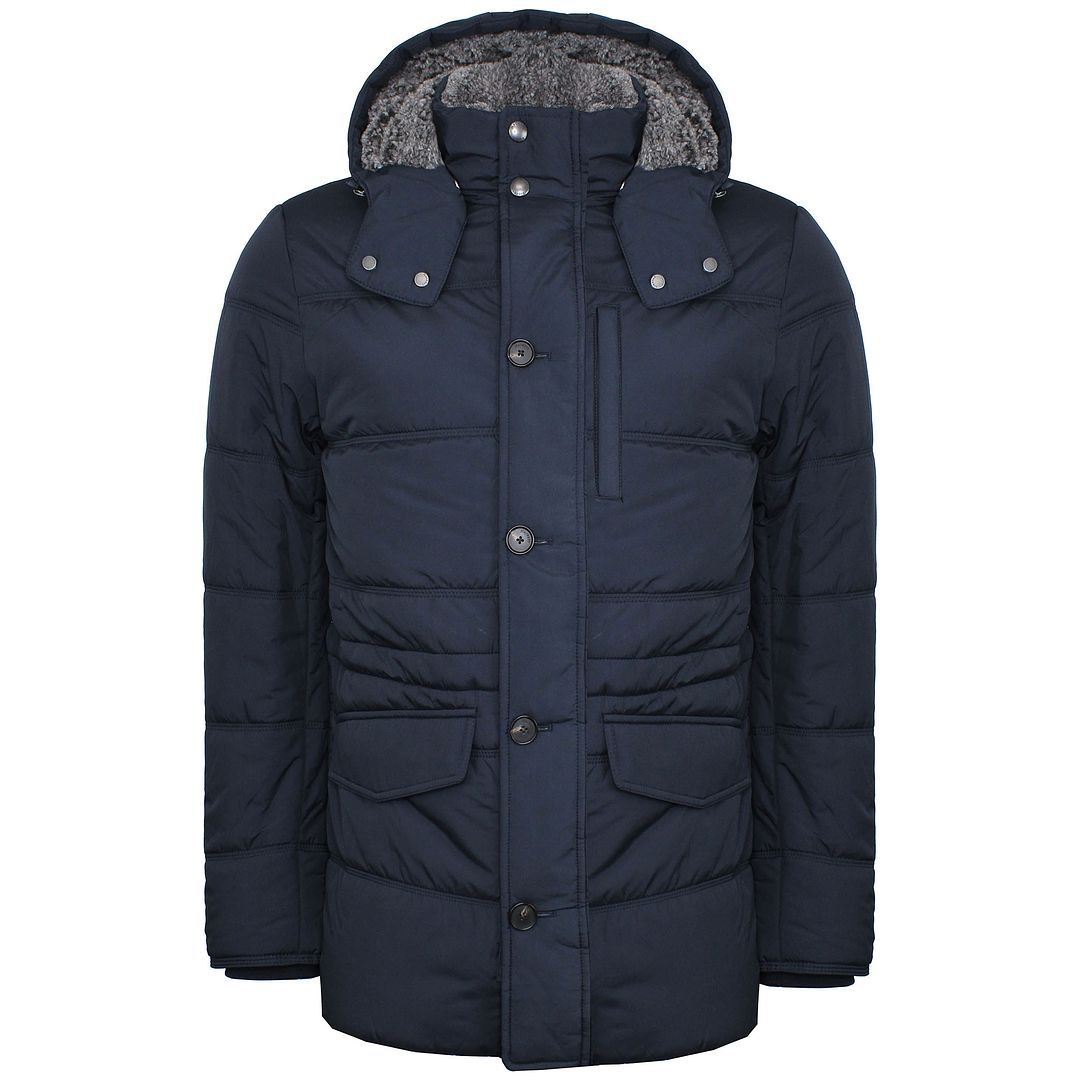 Hackett London Anorak Fleece Mens Navy Jacket – Sport It First