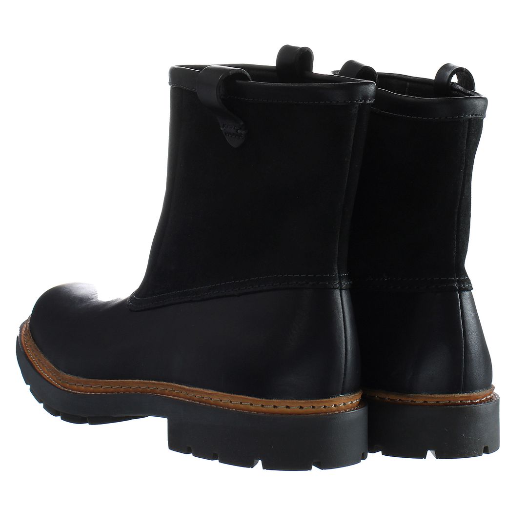 Clarks Trace Top Mens Black Boots – Sport It First